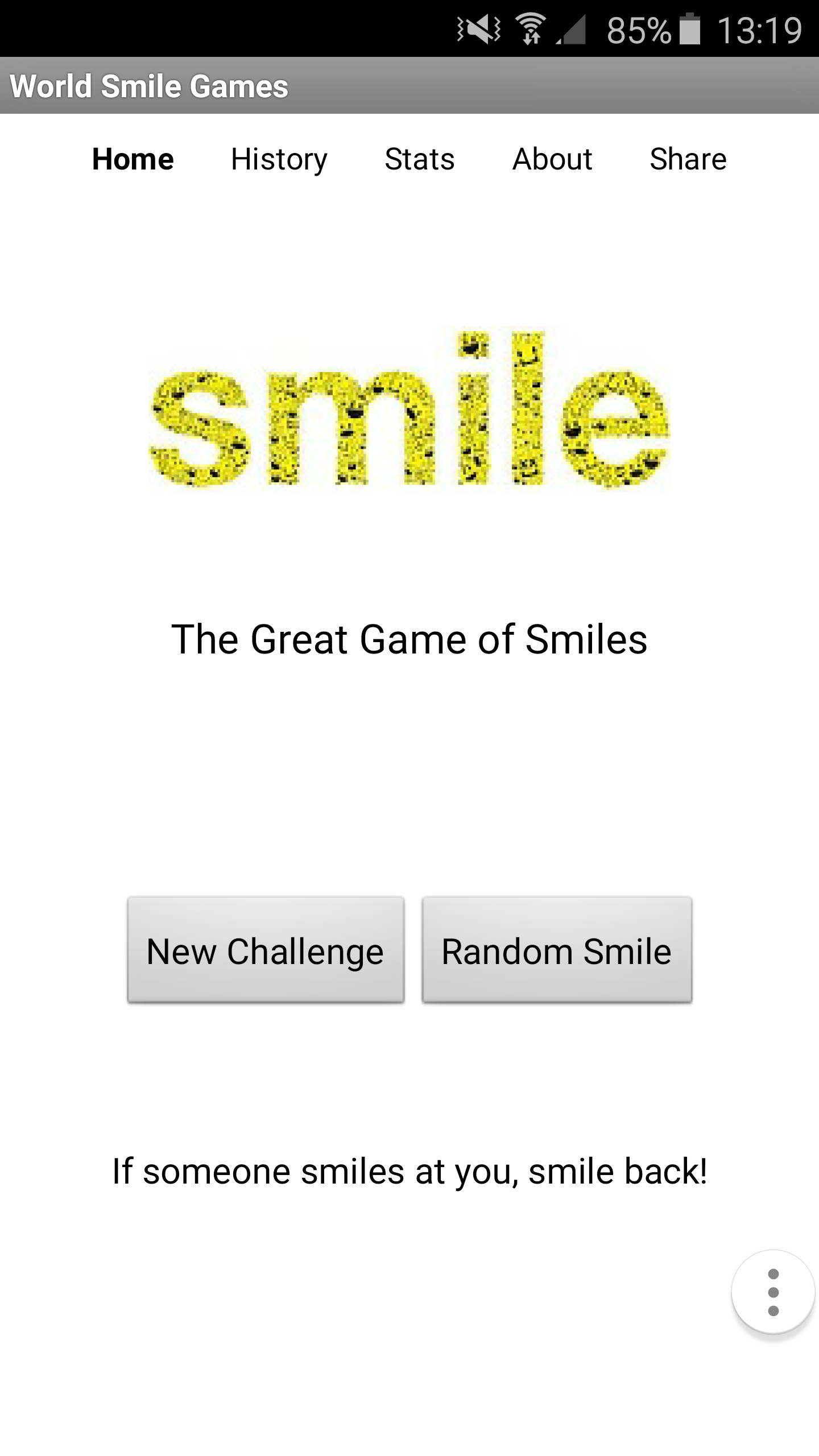 The App – The World Smile Games